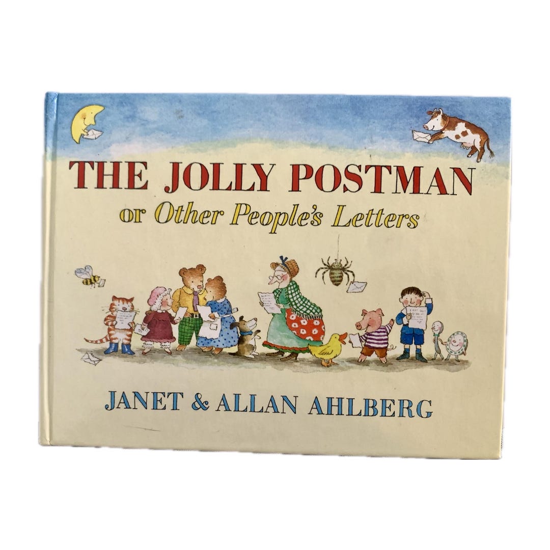 Vintage Jolly Postman Book – First U.S. Edition, Interactive Letters - Etsy