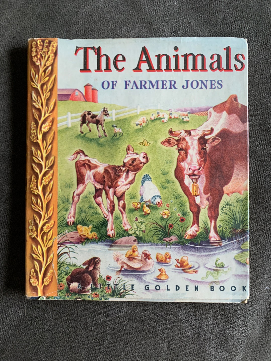 The Animals of Farmer Jones, by Rudolf Freund, Little Golden Book With ...