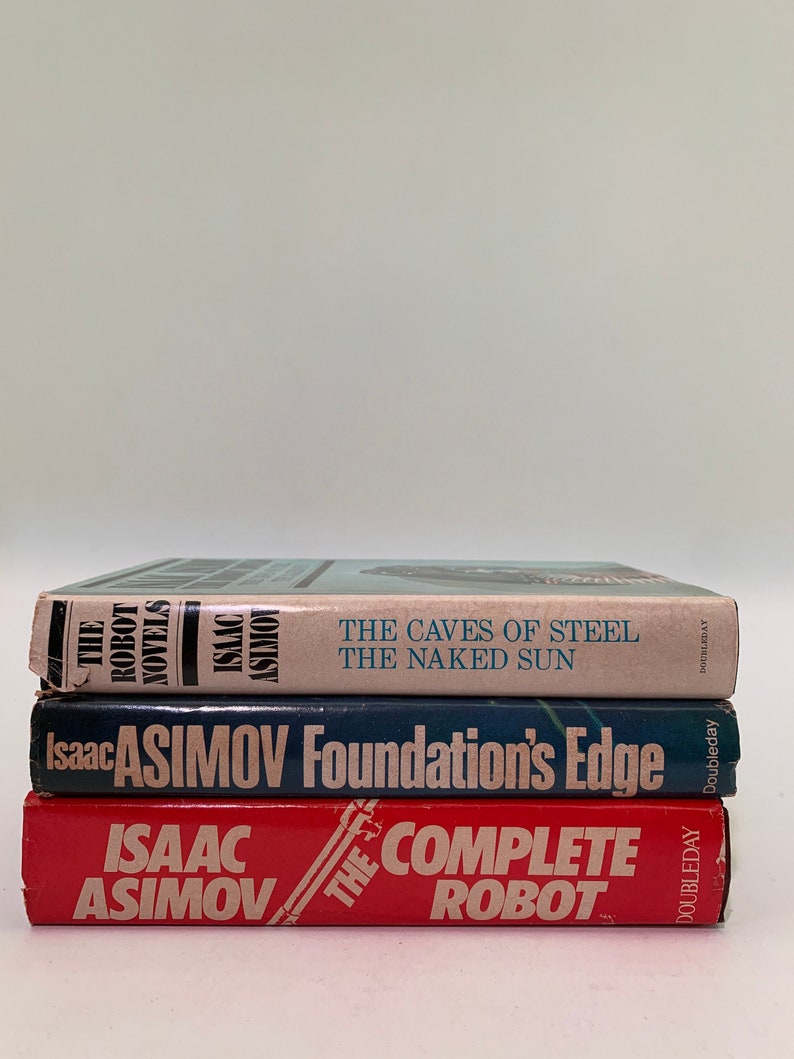Isaac Asimov Book Collection the Robots Novels the Complete - Etsy