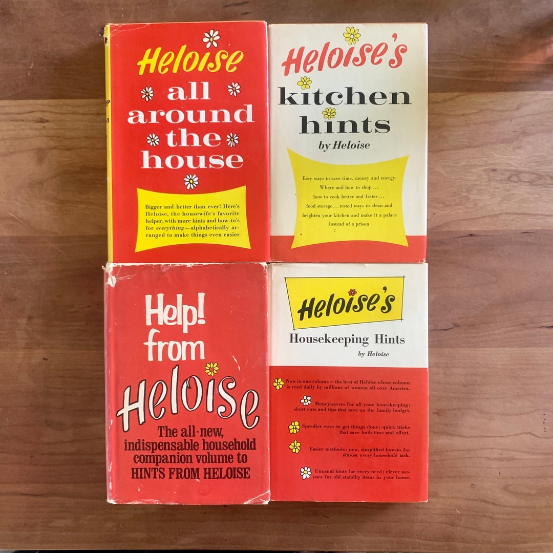 Vintage Heloise Book Collection: Housekeeping & Kitchen Hints - Etsy