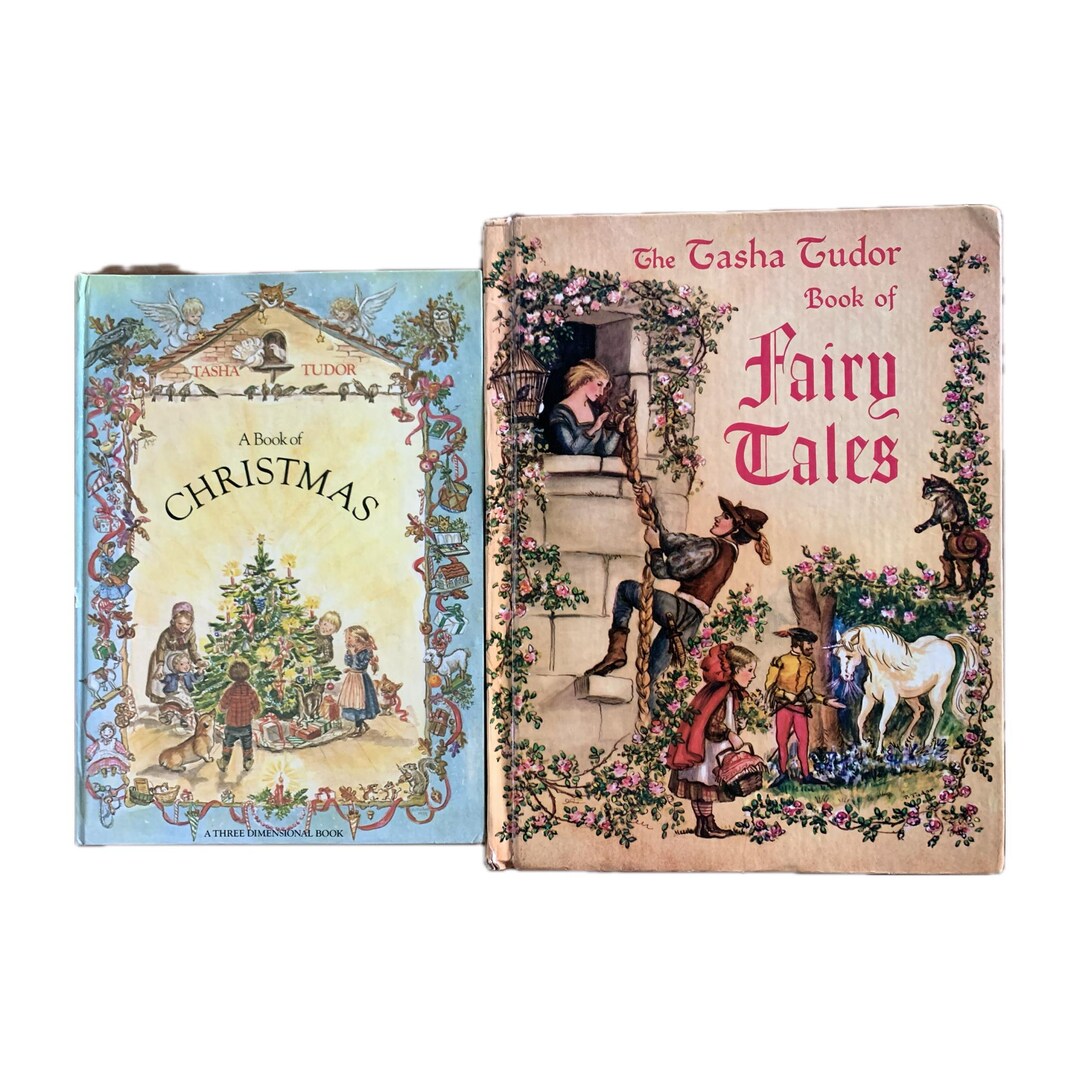 Tasha Tudor Book Set: Vintage Children's Books, Christmas Pop-up, Fairy ...
