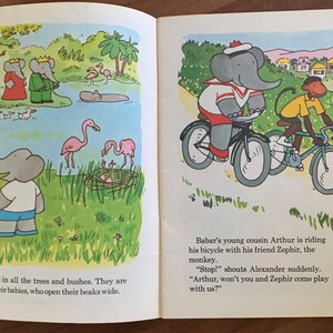 Meet Babar and His Family, by Laurent De Brunhoff, Vintage Random House Pictureback, Paperback ...