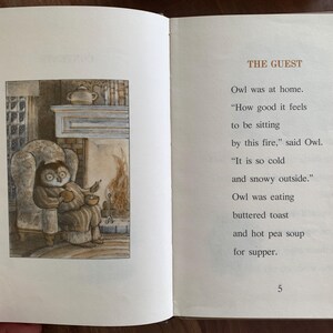 ARNOLD LOBEL, Owl at Home, Vintage Childrens Book, Harper &row - Etsy