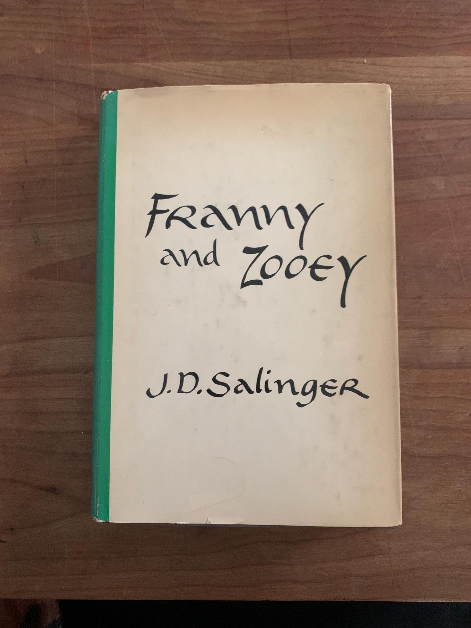 Franny and Zooey by J.D. Salinger: 1961 First Edition Literary Classic ...