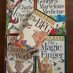 Five Book Set, Roald Dahl, Illustrated by Quentin Blake , 1990s ...
