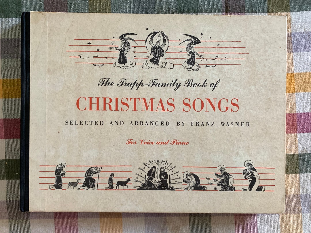 The Trapp Family Book of Christmas Songs: Voice & Piano, 1950 - Etsy