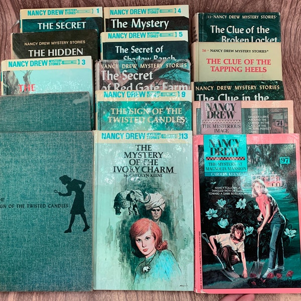 Nancy Drew Mysteries - Etsy