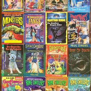 Sold Separately, 90s Scary Kids Books, Vintage Paperbacks, Frightmares ...