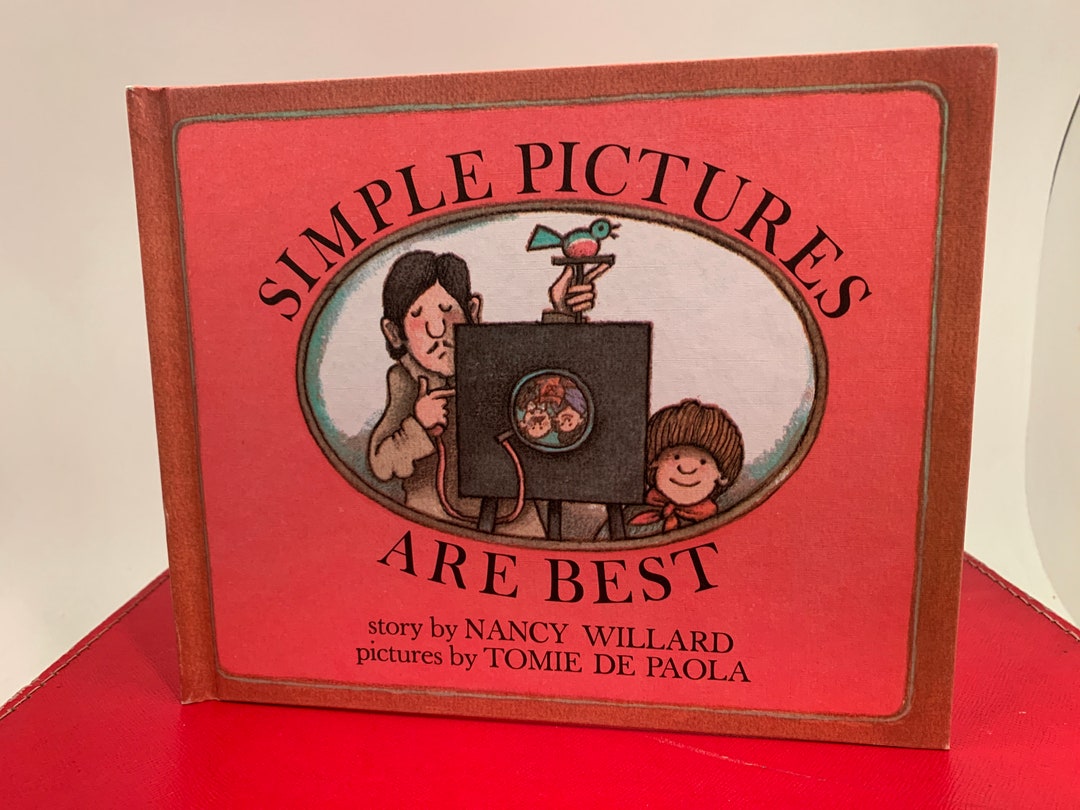 Simple Pictures Are Best, Vintage Children's Book, 1977 Hardcover - Etsy