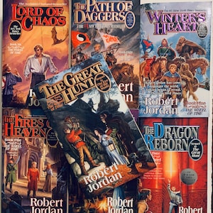 Books From Robert Jordan’s A Wheel of Time, Sold Separately - Etsy