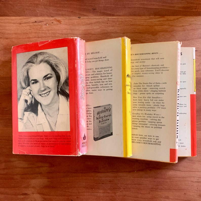 Vintage Heloise Book Collection: Housekeeping & Kitchen Hints - Etsy