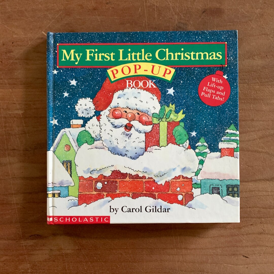 My First Little Christmas Pop-up Book, by Carol Gildar, 1994, Vintage ...