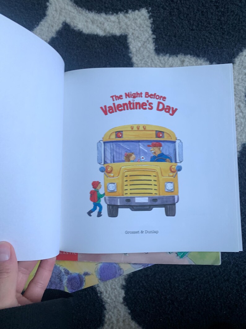 Natasha Wing 'the Night Before' Book Set: Kindergarten , Valentine's ...