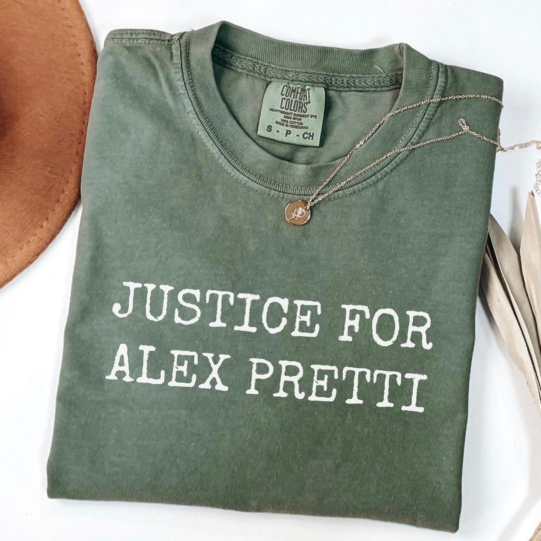 Comfort Colors® Justice for Alex Pretti Shirt, Minneapolis Protest T ...
