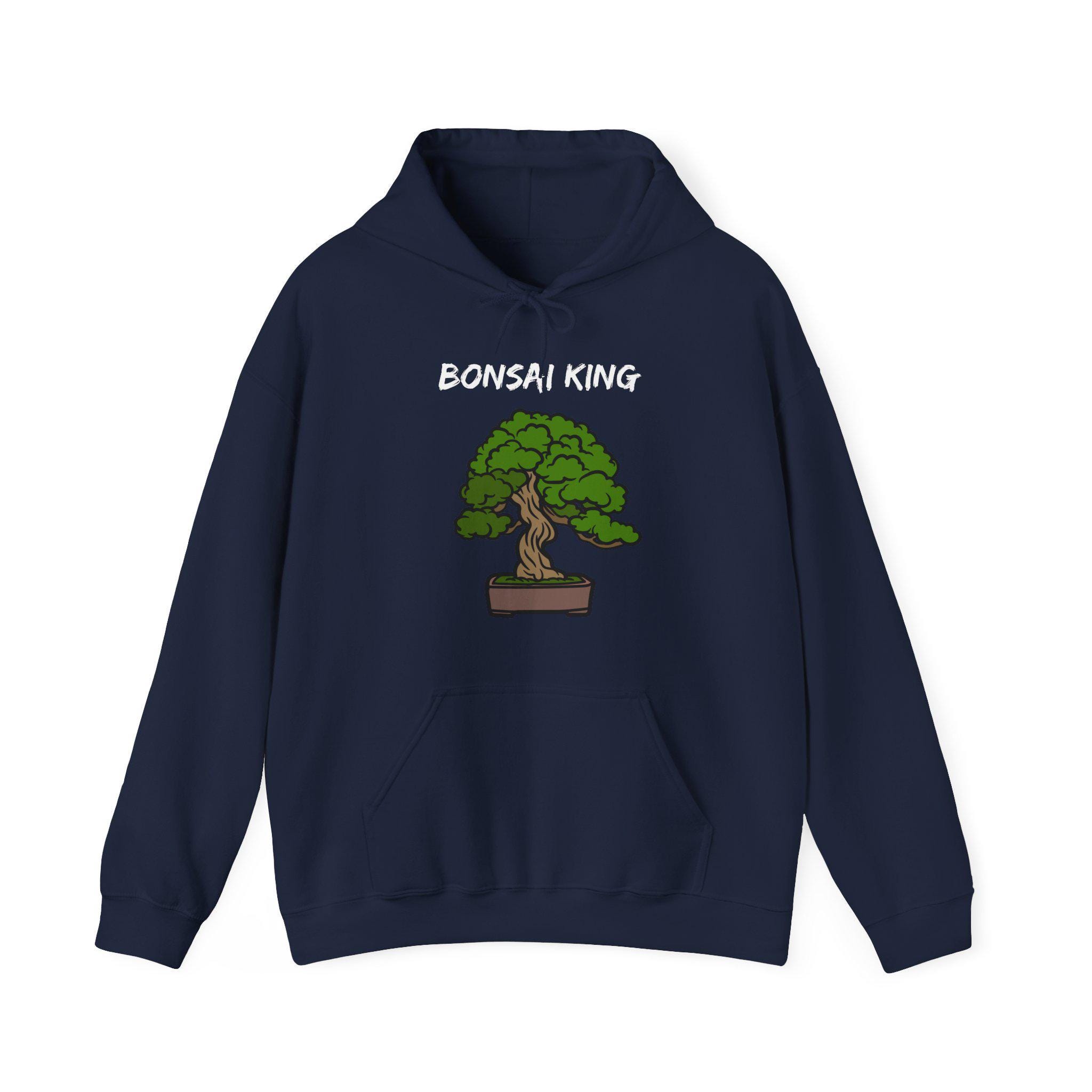 Bonsai King Hoodie Unisex, Bonsai Tree Sweatshirt, Cozy Cotton Blend ...