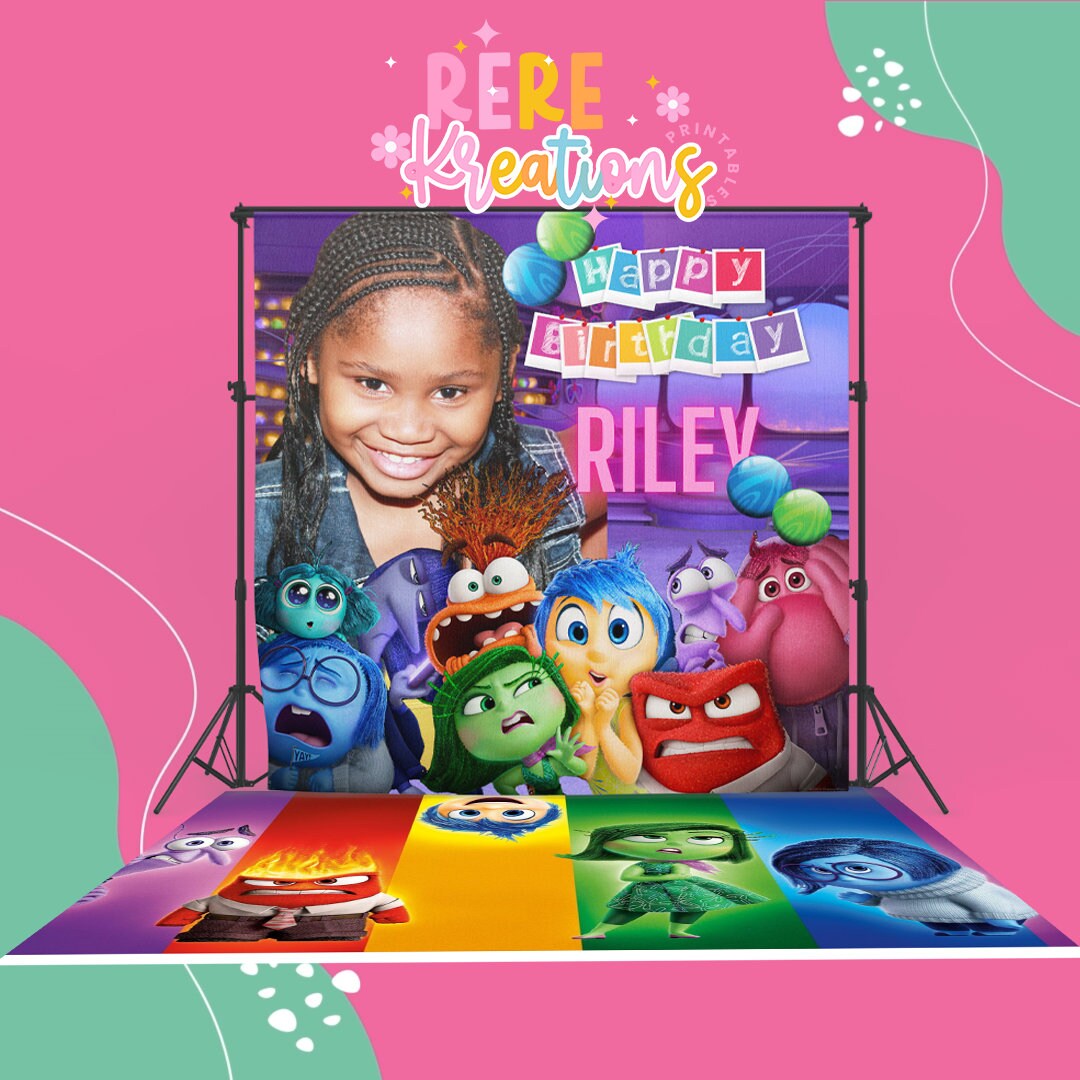 Inside Out Backdrop, Inside Out Floor Mat, Digital File - Etsy