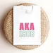 AKA Png, AKA Svg, Aka Letters Svg, Alpha Kappa Alpha Sorority Svg ...