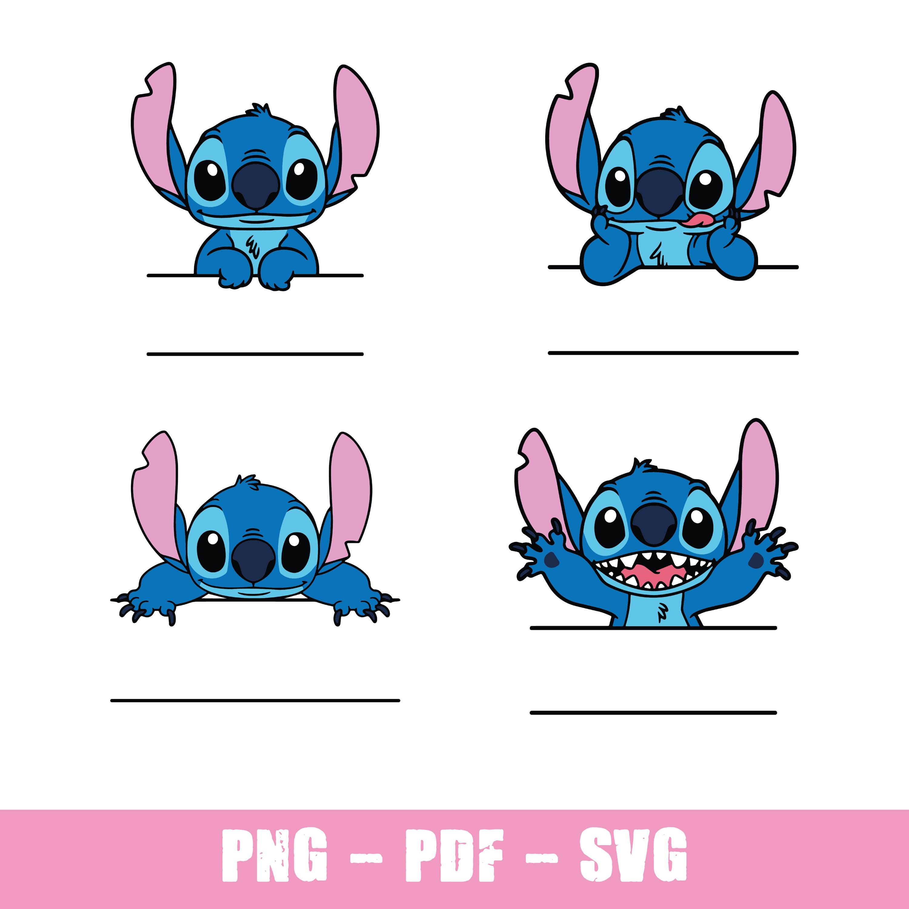 Stitch SVG, Lilo and Stitch Svg, Angel Svg, Silhouette Svg, Tumbler Svg ...