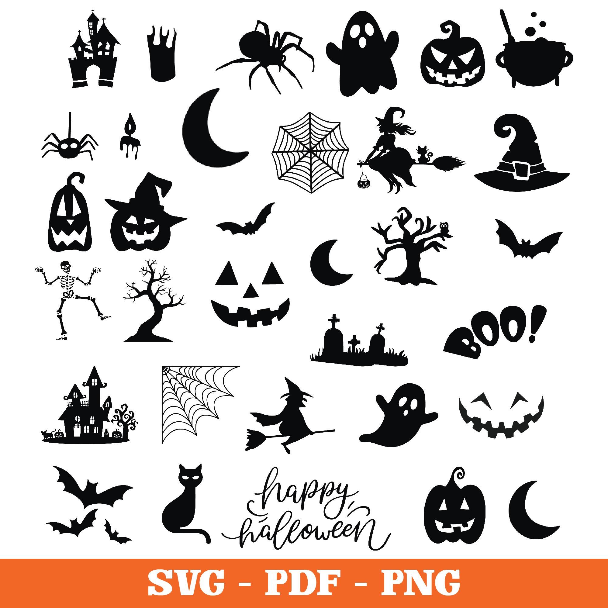 HALLOWEEN SVG, Halloween Svg Bundle, Halloween Cut Files for Cricut ...