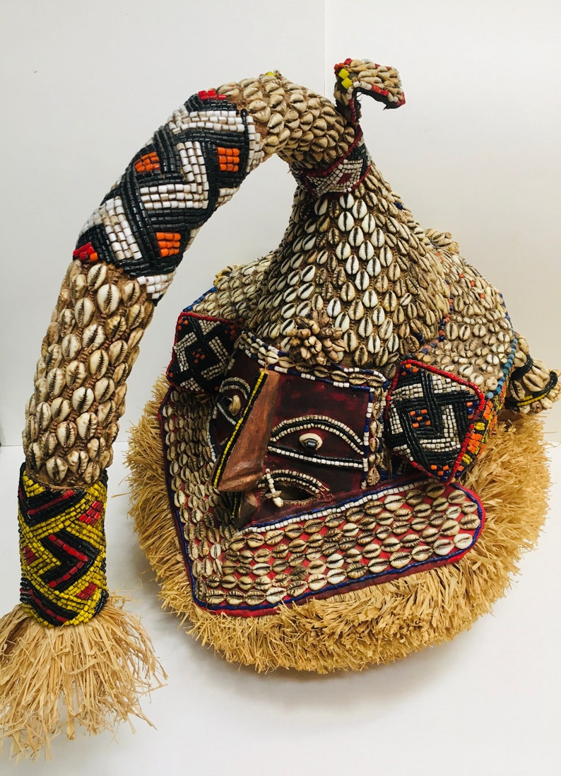 Kuba Mukenga Mukyeem Mask Mwaash Ambooy African Bakuba - Etsy