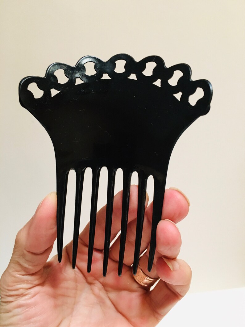Deco Period Bakelite Hair Comb Fashion Updo Beauty Accessory - Etsy