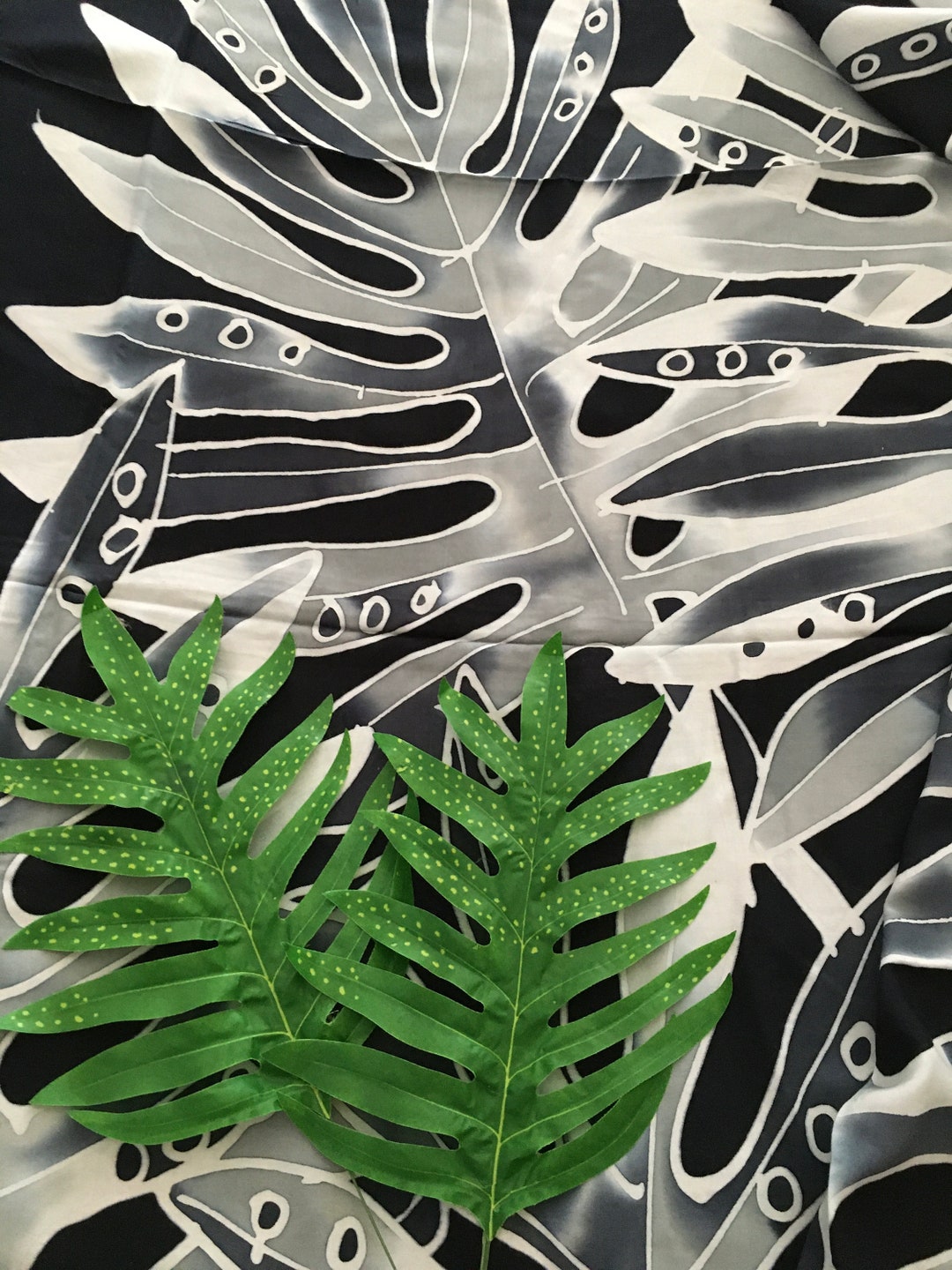 Hawaiian Laua'e Sarong Wearable Art 72 X 46 Inches Soft - Etsy