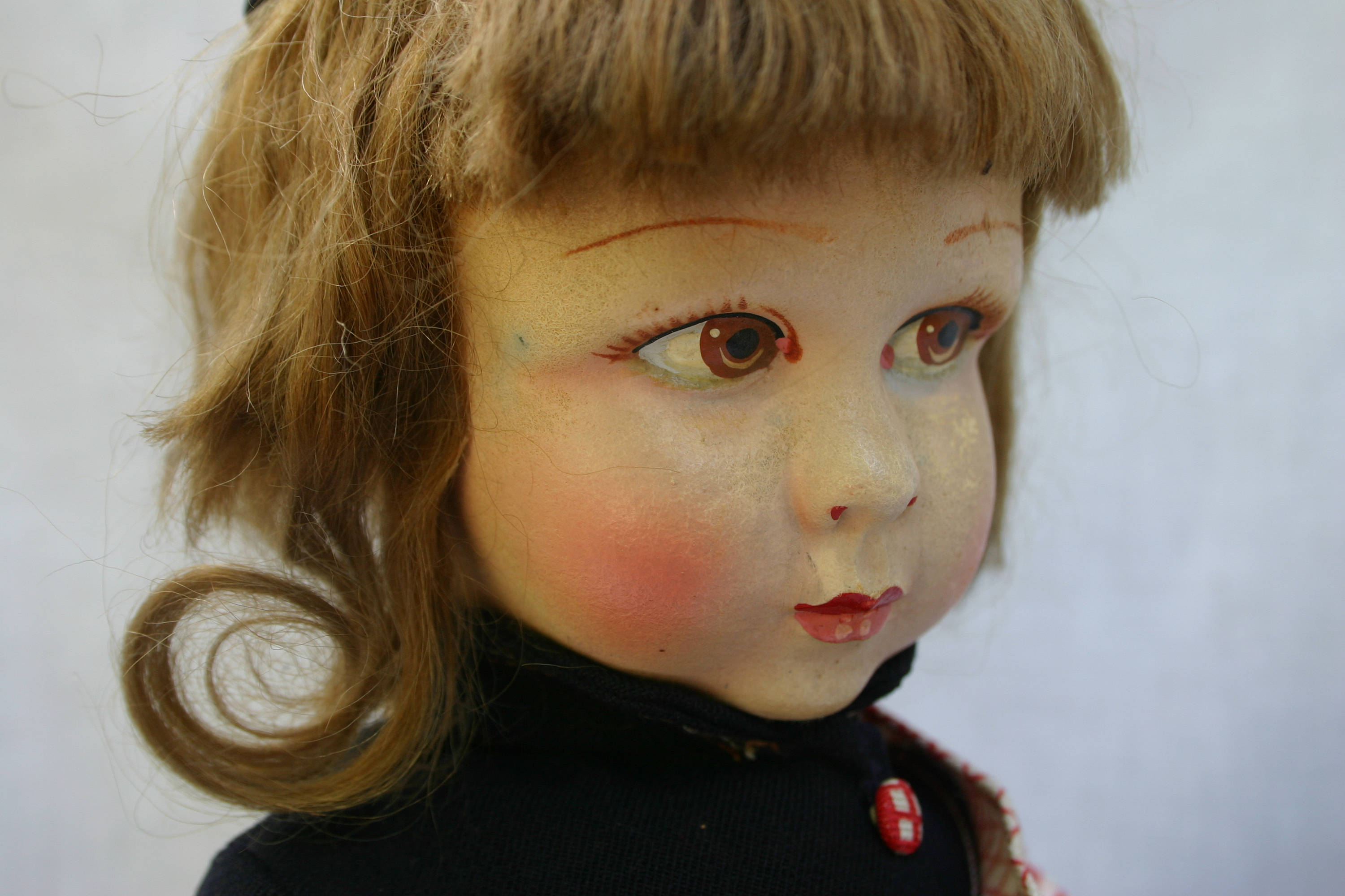 La Vénus Cloth Doll 1930s With Celtic Roots French Girl in A Glengarry ...