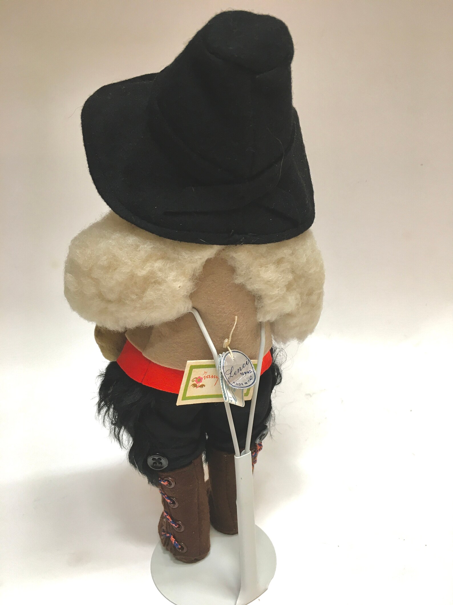 Lenci Zampognaro Cabinet Size Shepherd Doll | Vintage Italian Felt ...