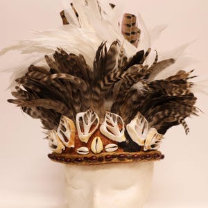 Islander Headdress Pacific Native Tribal Handmade Ready to Ship Cook ...