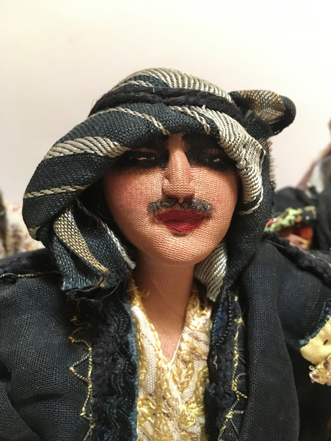 Bedouin Man Desert Dweller 1940s Sirwal to Kufiya | Aleksandra ...