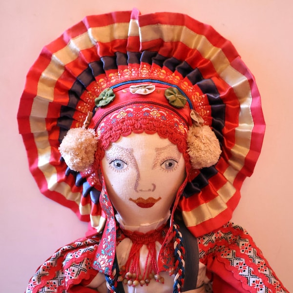 Russian Cloth Doll - Etsy