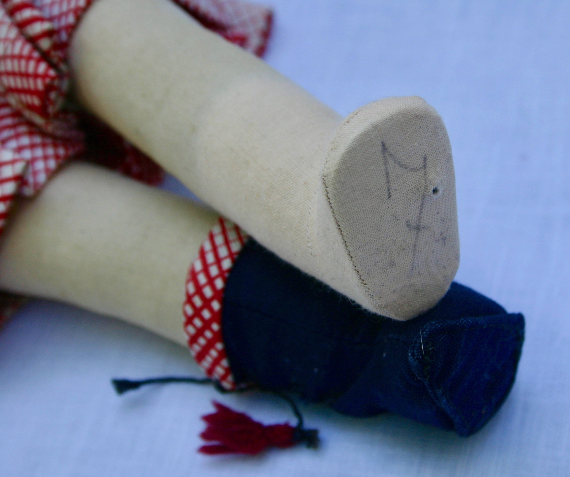 La Vénus Cloth Doll 1930s With Celtic Roots French Girl in A Glengarry ...