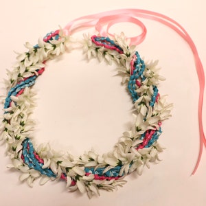 Hawaiian Twist & Wear Jasmine Nassa Shell Lei Four Strand Island ...