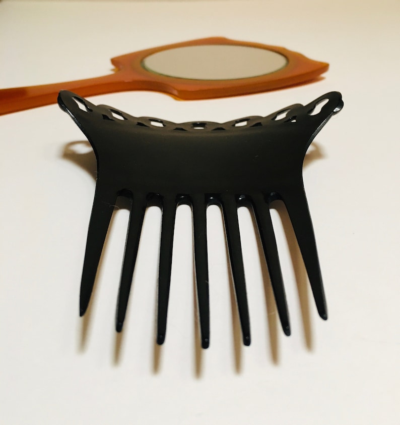 Deco Period Bakelite Hair Comb Fashion Updo Beauty Accessory - Etsy