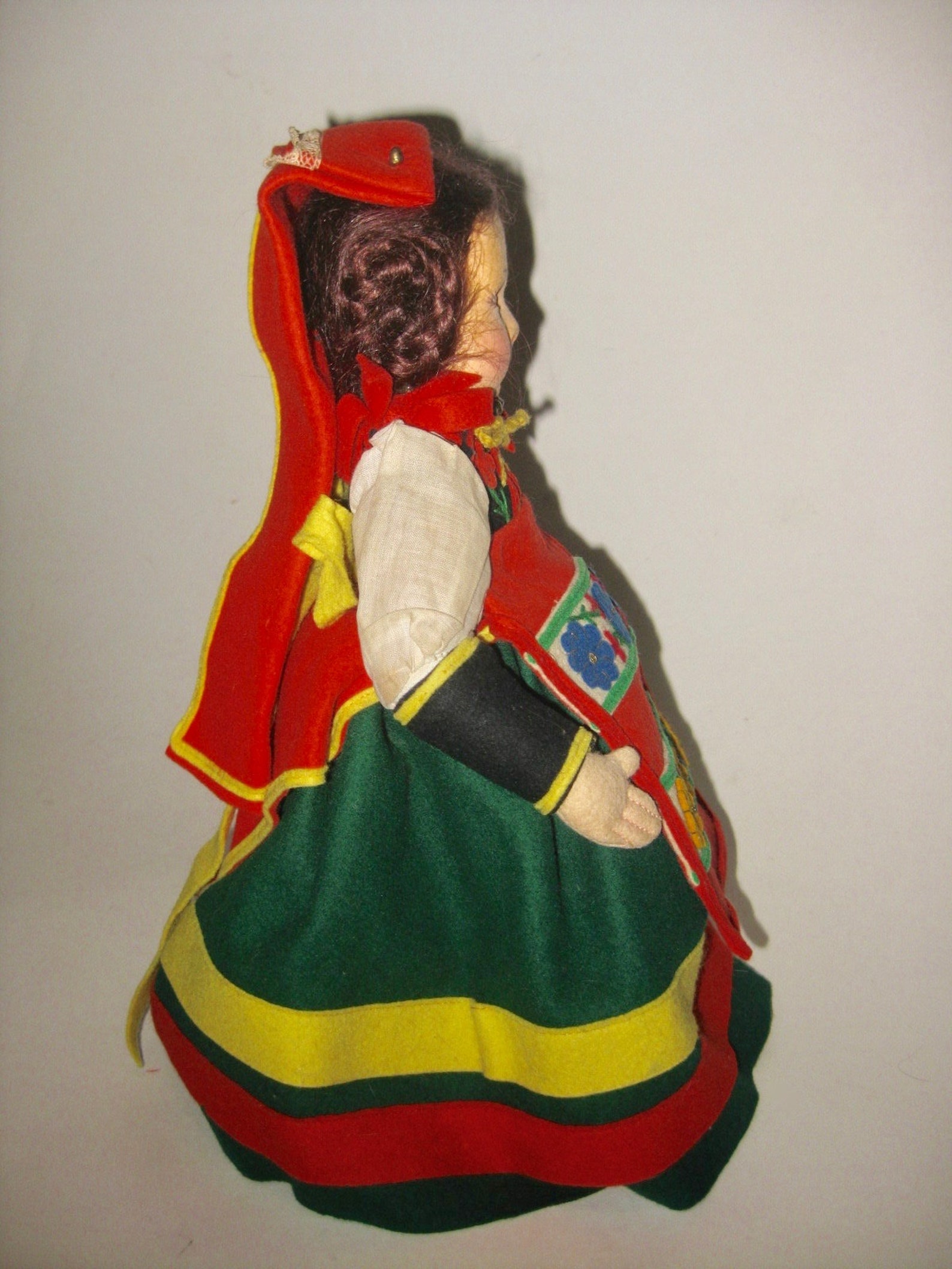 Lenci Doll Series 70 Rare Cabinet Size Girl From Ciociaria | Secret ...