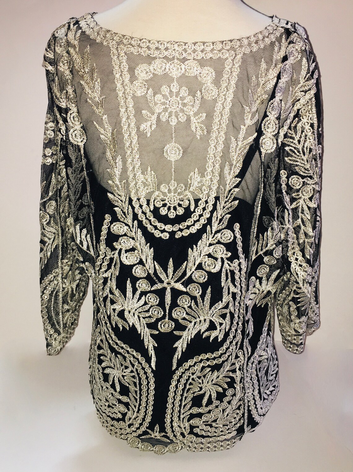 Semi Sheer Ethnic Style Woman's Top for Day & Evening Wear | Etsy