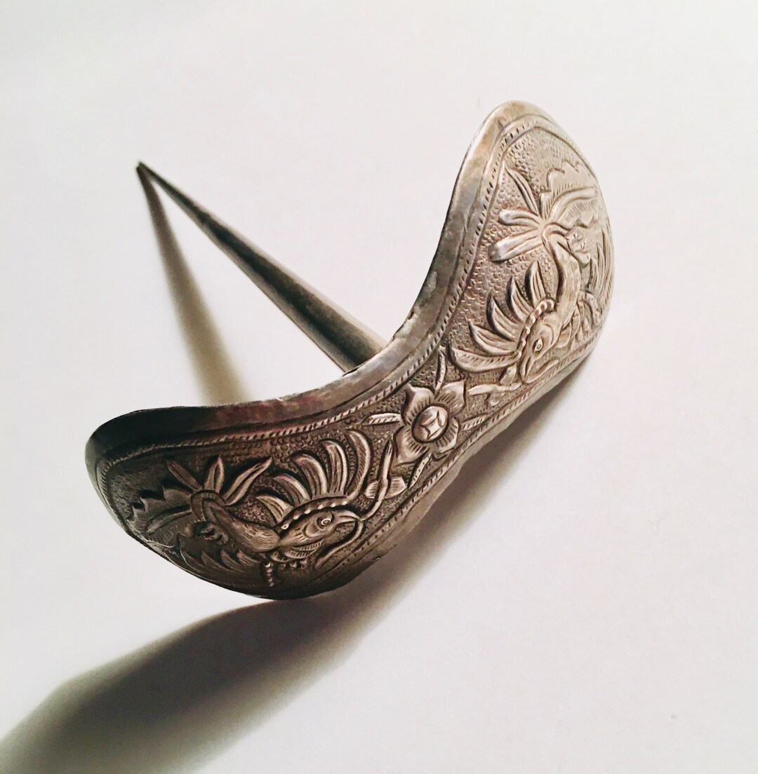 Hmong Antique Hair Stick Pick Ethnic Couture Miao Accessory - Etsy