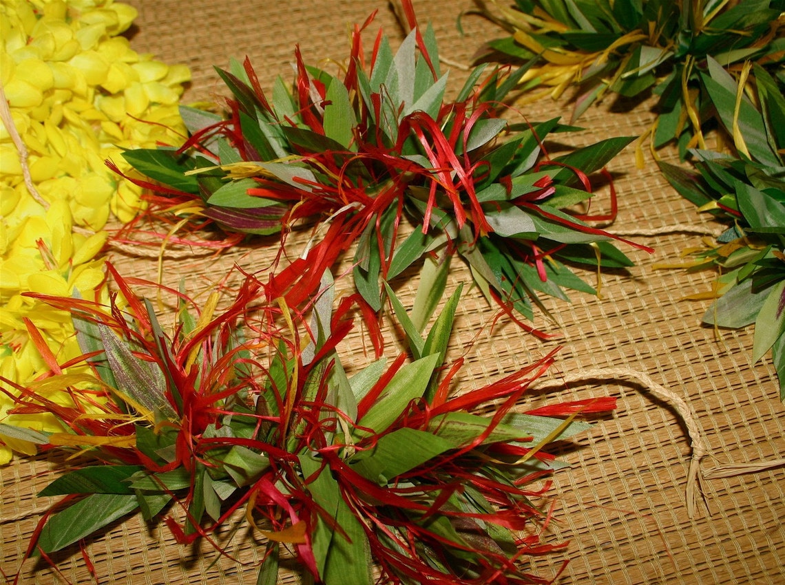 Kupeʻe Kī for Wrists Ankles & Hair the Hawaiian Paired - Etsy