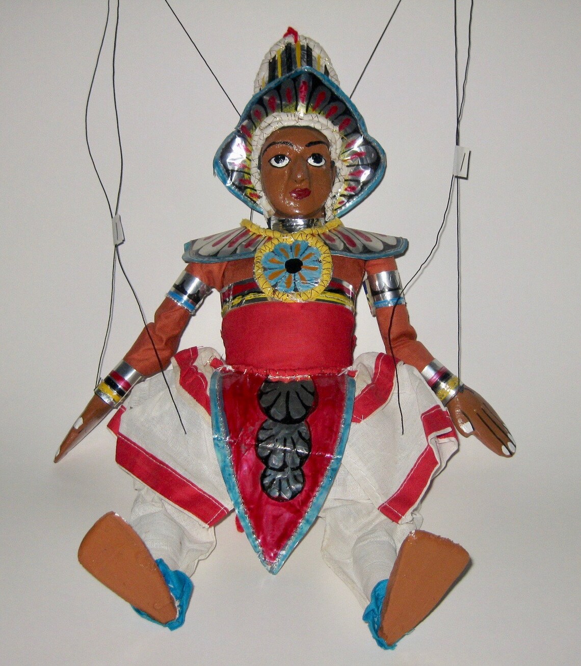Kandyan Dancer Ves Costume Sri Lanka Marionette String - Etsy