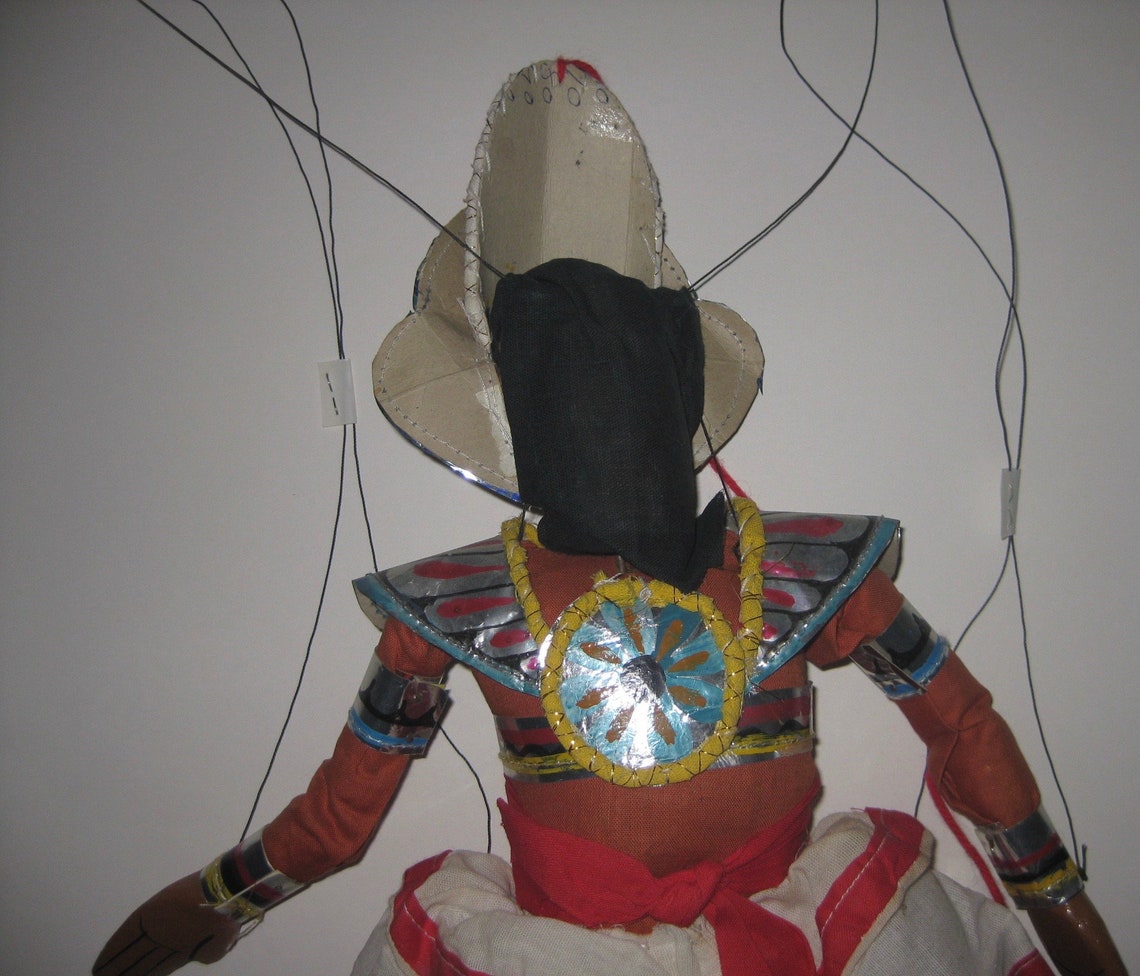 Kandyan Dancer Ves Costume Sri Lanka Marionette String - Etsy