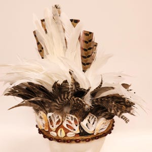 Islander Headdress Pacific Native Tribal Handmade Ready to Ship Cook ...