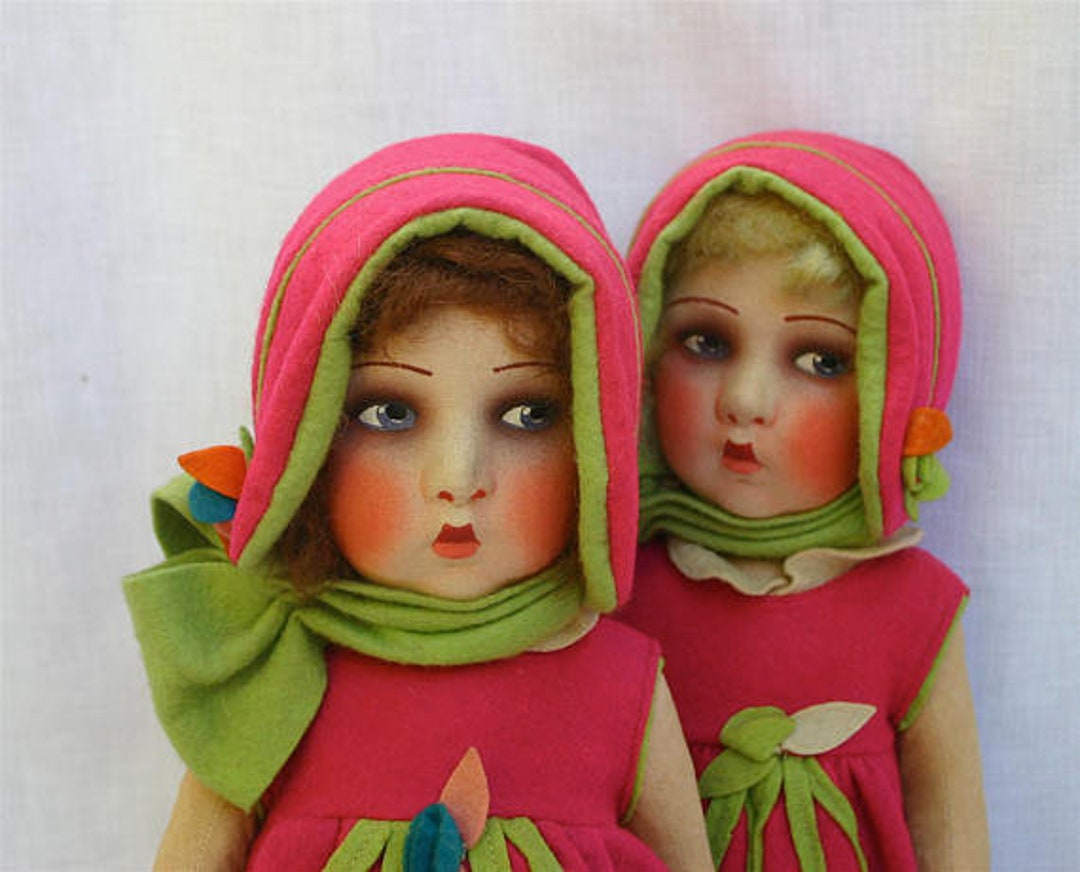 Déjà Vu Girl With A Marcel Wave Again La Venus French Cloth Doll From ...