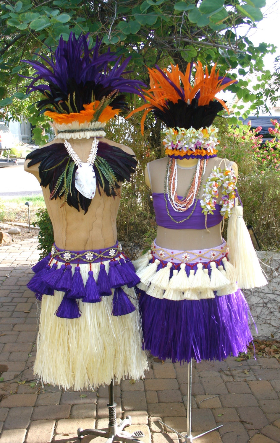 Traditional Tahitian Dance Costumes
