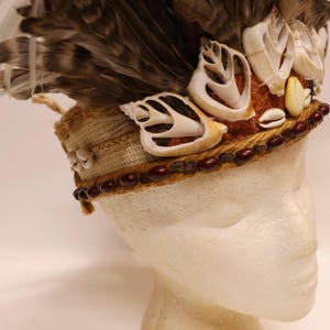 Islander Headdress Pacific Native Tribal Handmade Ready to Ship Cook ...