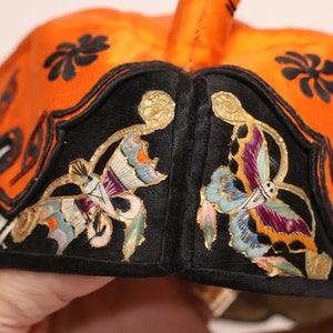 Vibrant Tiger Hat Chinese Festival Head Topper Antique Late Great Qing ...