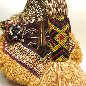 Kuba Mukenga Mukyeem Mask Mwaash Ambooy African Bakuba Bushoong Tribal ...