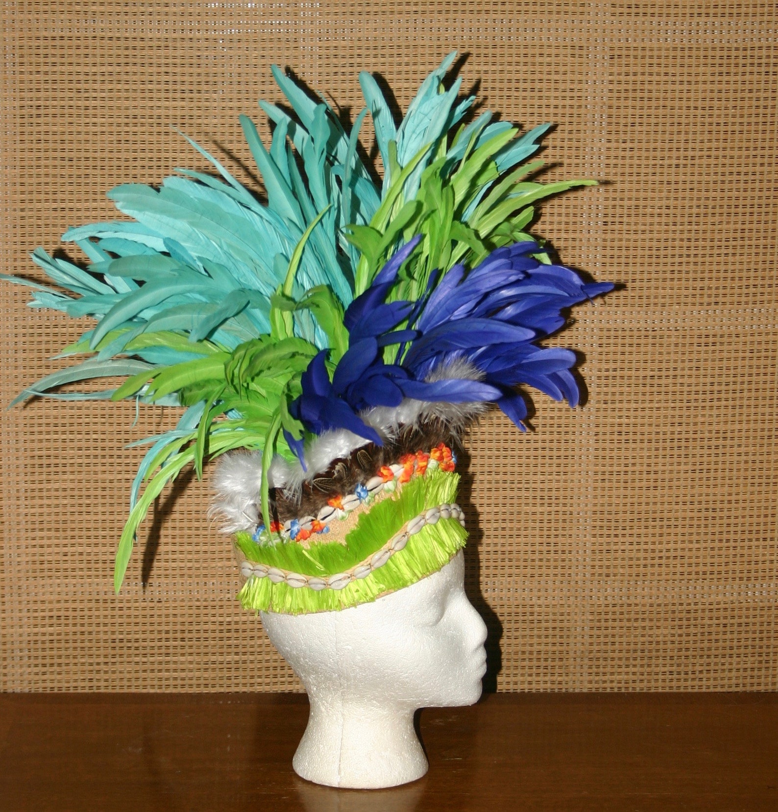 Tahitian Headdress Ocean Star Princess ~ Moana Chieftess Headdress ...