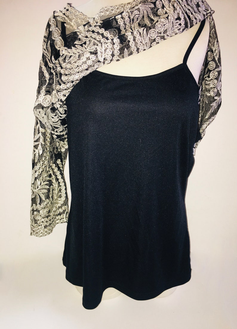 Semi Sheer Ethnic Style Woman's Top for Day & Evening Wear | Open Mesh ...