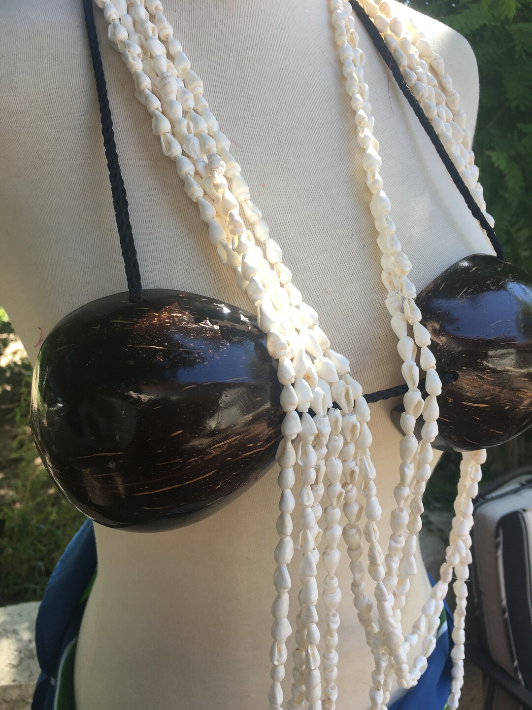 Coconut Shell Costume Bra for Performers & More Polynesian - Etsy