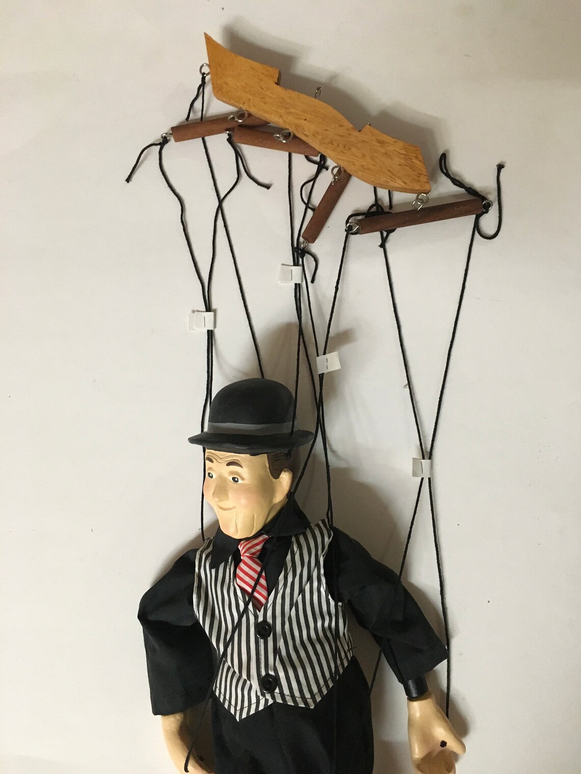 Laurel & Hardy Slapstick Marionettes Vintage 8 String Bowler - Etsy
